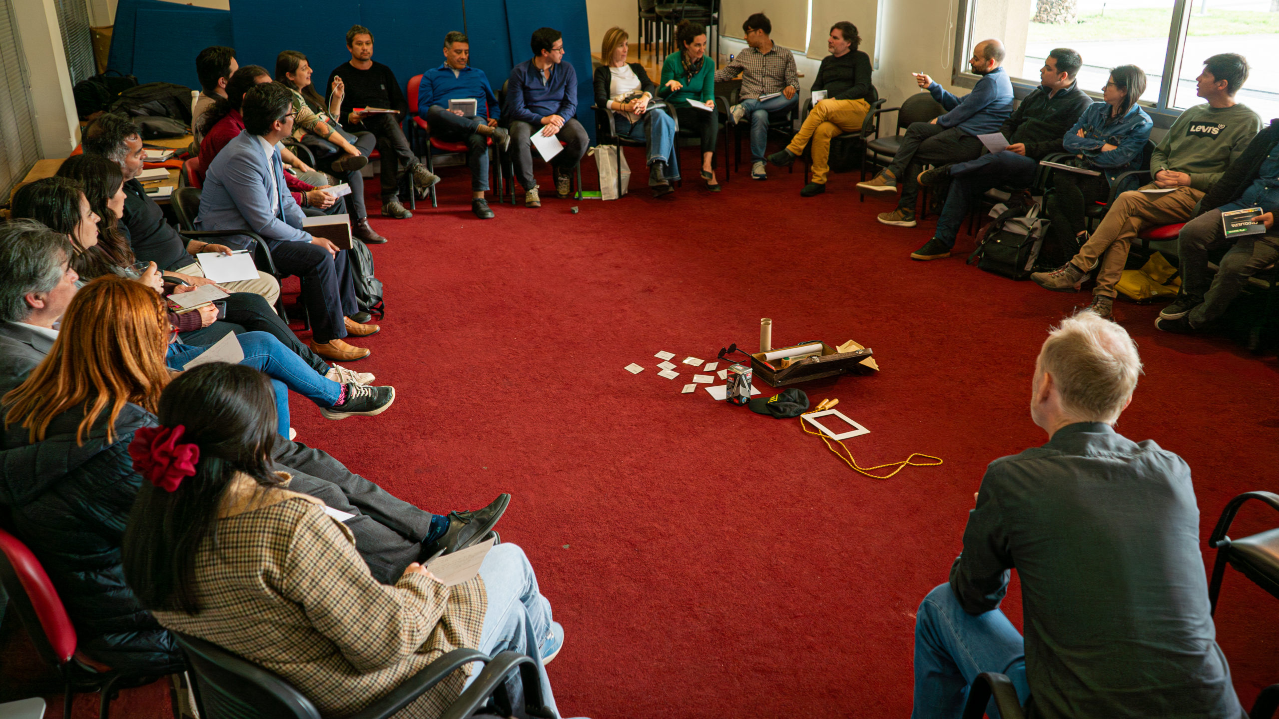 Concepción: Diploma students participate in the Perception Workshop ...
